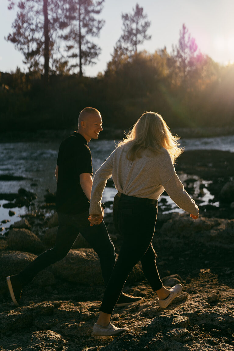 Michael & Summer’s Surprise Proposal at Dillon Falls | tulewalks.com