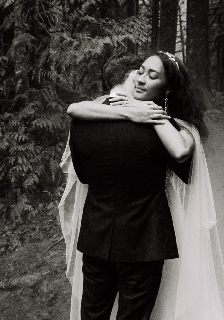 Makaela and Tyler’s Dreamy Pacific Northwest Forest Elopement in ...