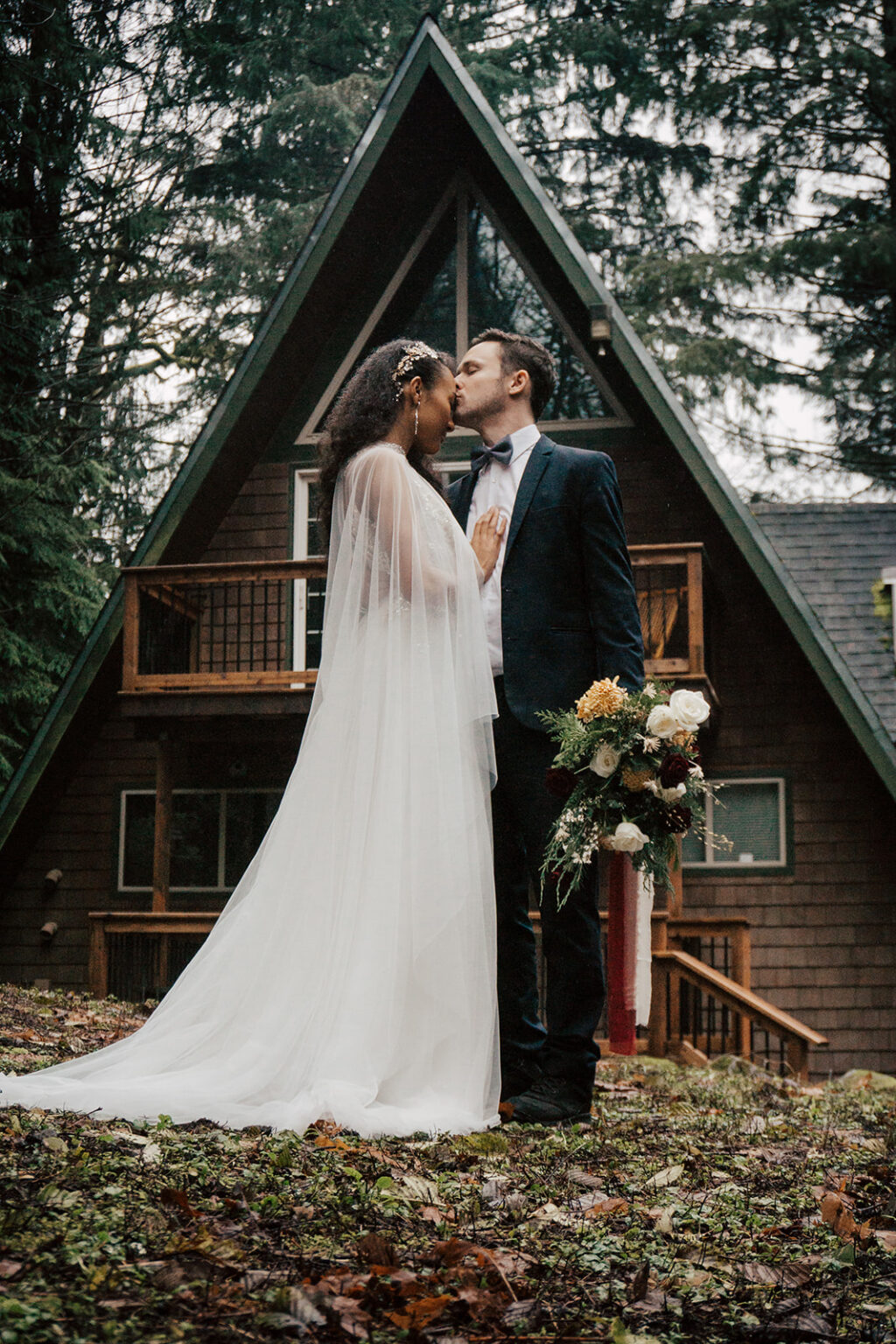 Makaela and Tyler’s Dreamy Pacific Northwest Forest Elopement in ...